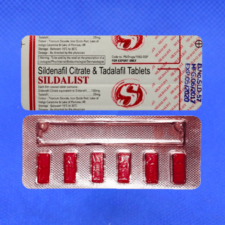Sildalist 120mg (Sildenafil 100mg / Tadalafil 20mg) rendelés gyors ...